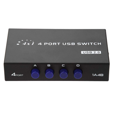 USB Sharing Switch , fosa Sharing Switch Selector 2/4 Port USB 2.0 Manual Sharing Switch ...