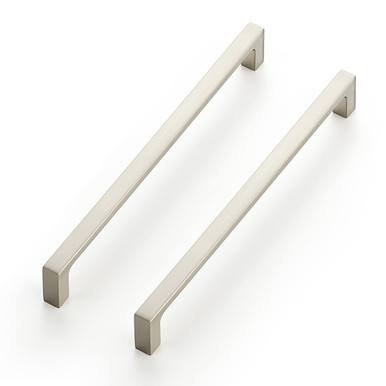 Ravinte 5 Pack Solid 7-1/2 Inch Kitchen Square Cabinet Handles Brushed ...