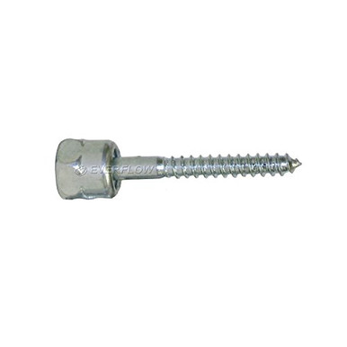 Sammys 8021957-25 1/4 x 2'' Horizontal Rod Anchor Super Screw with 3/8 ...