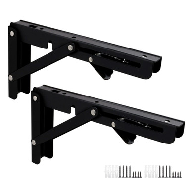 2 Pack Floating Shelf Brackets Heavy Duty Floating Shelves Hardware ...