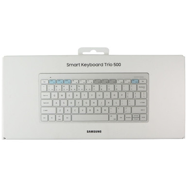 SAMSUNG Official Smart Keyboard Trio 500 (EJ-B3400UWEGUS), White - US ...