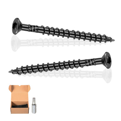 FMhotu 2-7/8 Inch Heavy-Duty Outdoor Wood Screws Assortment Fastener ...