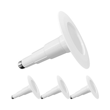 Soliseed 4 Inch LED Can Lights Length Adjustable Recessed Lights,Recessed Light Conversion Kit ...