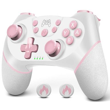 AceGamer Wireless Game Controller for Switch, Custom Design with Anti-Slip Grip,Compatible with ...