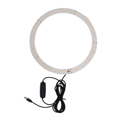 Circle LED Light Wick 25cm, Round LED Light Plate, Photography Lighting ...