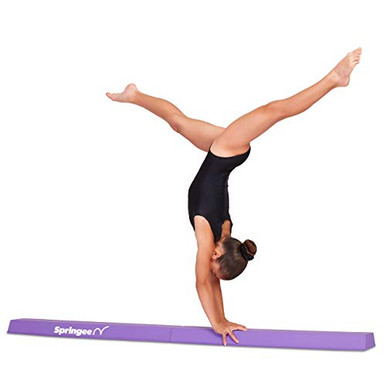 Springee 6' Balance Beam - Extra Firm Gymnastics Beam - Practice ...