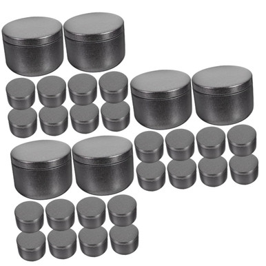 BESTOYARD 30 pcs Jars Tinplate Small and Tin Storage Unique Favor ...