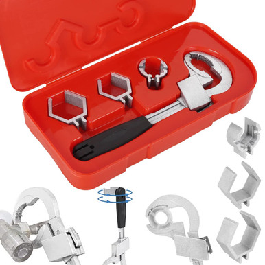 AEVXKHI Universal Adjustable Double-ended Wrench with 3 Card Slots 4 in ...