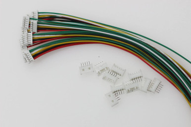 HSF 20 Sets 28 AWG JST MX 1.25mm 5 Pin Connector Plug Male with 150mm ...