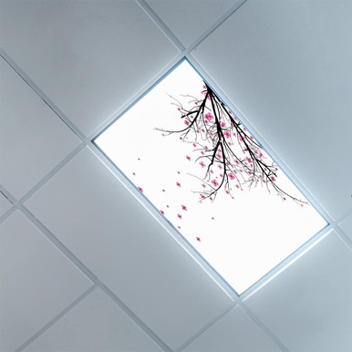 Fluorescent Light Covers for Ceiling Light Diffuser Panels-Nature ...