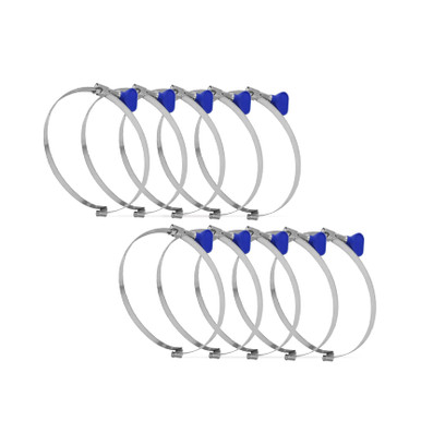 POWERTEC 70224-P2 2-1/2 Inch Left Hand Keyed Bridge Hose Clamp, Thumb ...