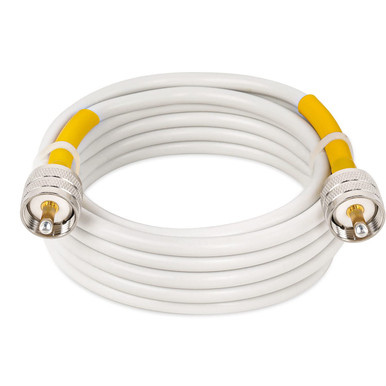 MOOKEERF CB Coax Cable,CB Antenna Cable,PVC White Marine Antenna Cable ...