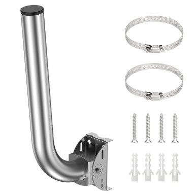 Wireless Bridge Bracket Mount, AdaLov Pole Mount for Point to Point AP ...