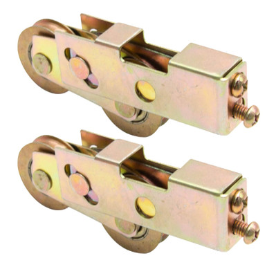 2 PCS Sliding Patio Door Tandem Roller Assembly, 1-1/4 Inch Steel Ball ...