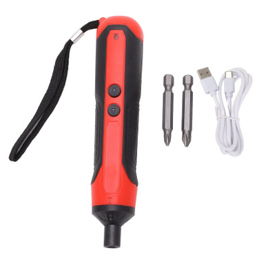 Power Screwdriver Cordless Electric Screwdriver with CW CCW Rotation ...