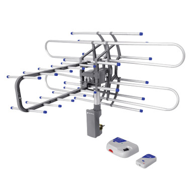 Aerial antenna for TV, swivel 360 degrees to remote control ...