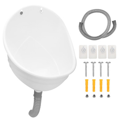 Upgrade Outdoor Urinal for Men, Men Plastic Urinal for Garage, Wall ...