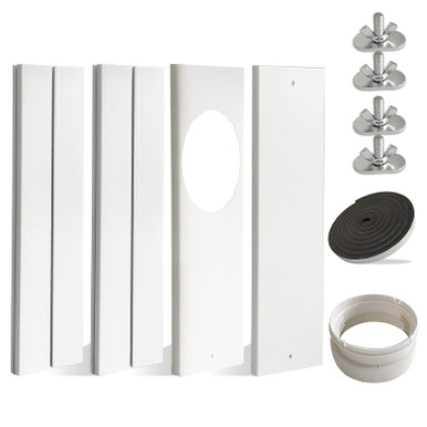 Portable Air Conditioner Sliding Window Kit with Universal Coupler ...