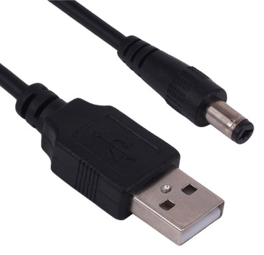 JR Joyreap USB to DC Power Cord 4Ft 120Cm USB 2.0 A Type Male to DC 5.5 ...
