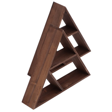 Aqur2020 2Pcs Wall Display Rack Triangular Storage Shelf Floating ...