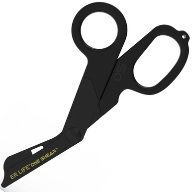 ONE Shear Trauma Shears- Black ECO Shear, DLC Coated 2.25mm Thick ...