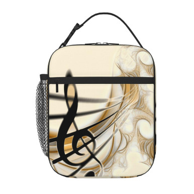 music note Lunch Bag For Women Men Reusable Lunch Box Portable Lunch ...