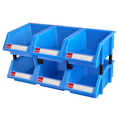 aerkaa Small parts organizer hardware storage bins tool organizer ...