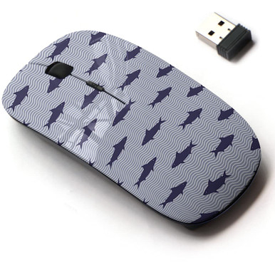 2.4G Wireless Mouse with Cute Pattern Design for All Laptops and ...