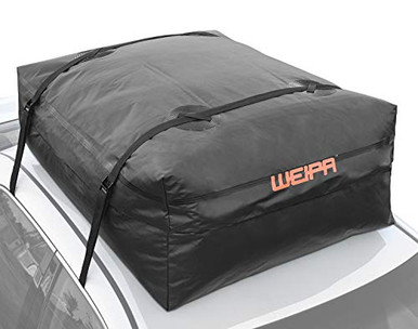 WEIPA Car Roof Bag & Rooftop Cargo Carrier 15 Cubic Feet Heavy Duty Bag ...