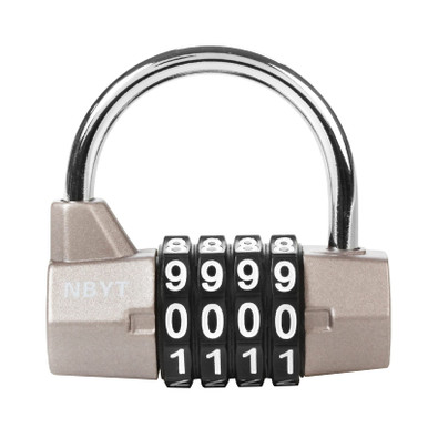 Gym Locker Lock,4 Digit Combination Lock,Safety Password Padlock for ...