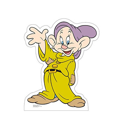 Advanced Graphics Dopey Life Size Cardboard Cutout Standup - Disney's ...