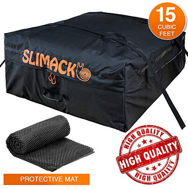 Slimack Rooftop Cargo Carrier Bag Waterproof Luggage Carrier for Cars ...