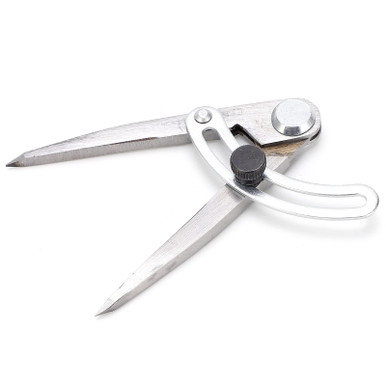 Leather Compass, Stainless Steel Compass Scribe Tool Compass for ...