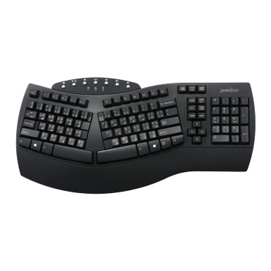 Perixx PERIBOARD-612B AR Wireless Ergonomic Split Keyboard with Dual ...