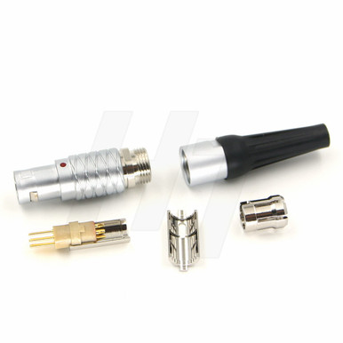 HangTon 0B Circular Push Pull Metal Connector Cable Plug FGG 6 Pin Male ...