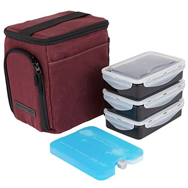 EDC Meal Prep Bag Mini by Evolutionize - Full Meal Management System ...