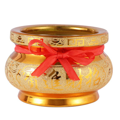 Feng Shui Treasure Basin Ceramic Chinese Treasure Bowl Ornaments Feng ...