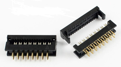 Connectors Pro IDC 2X8 16 Pins 2.54mm Male Dual Row Transition Plugs ...