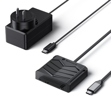 Yottamaster SATA to USB C Adapter Cable, USB to SATA III Hard Drive ...
