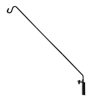 Home-X Extended Reach Deck Hook. Expandable 28 inch to 44 inch. with ...