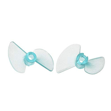 uxcell RC Boat Propeller 3.17mm Shaft 2 Vanes 35mm 40mm P/D Fan Shape ...