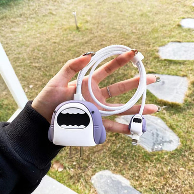 ksskwuuky Cartoon DIY Data Cable Protector Set 18W 20W USB Charger ...