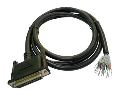 CompuCablePlusUSA Best Industrial Serial DB25 D-Sub 25 Pin RS232 Cable ...