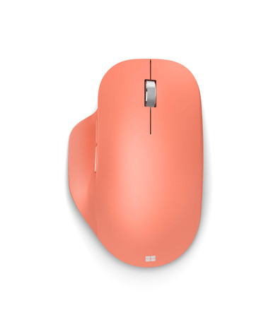 Microsoft Bluetooth Ergonomic Mouse - Peach - with comfortable ...