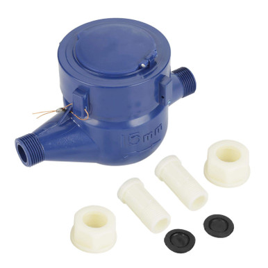 DN15 Cold Water Meter, Plastic Water Flow Wet Table, Garden Home Water ...