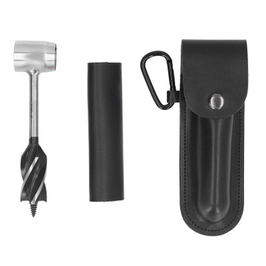 Ultimate Bushcraft Hand Auger Wrench Set - Manual Hole Maker with Flint ...