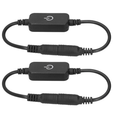 Garosa 2pcs LED Strip Touch Dimmer Brightness Controller On Off Switch ...