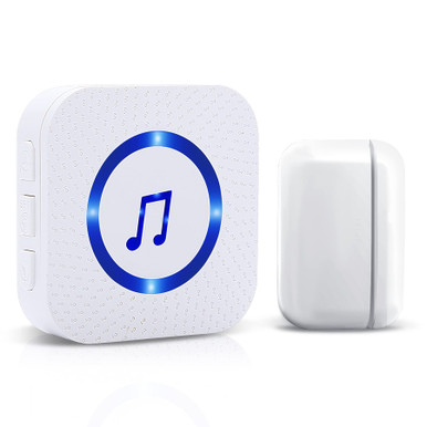 Door Chime,Wireless Door Open Alarm-SANJIE Door Entry Chime with 55 ...