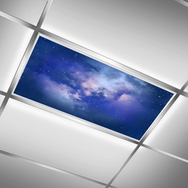 Starry Night Sky,Blue,Fluorescent Light Covers,Fluorescent Light Covers ...
