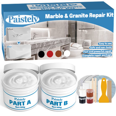 Marble & Granite Repair Kit, Tintable Porcelain Repair Kit, Quartz ...